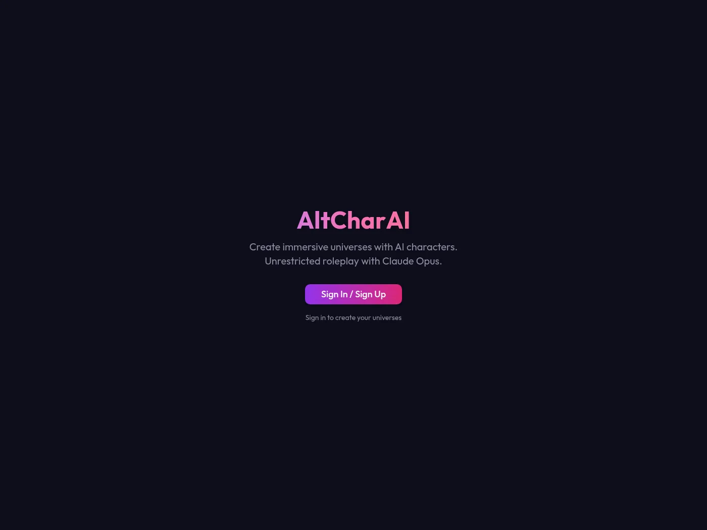 AltCharAI Universe