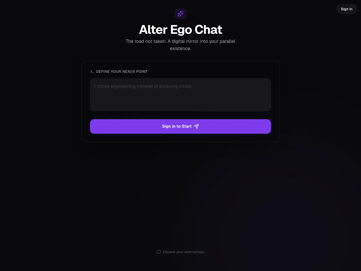 Alter Ego Chat