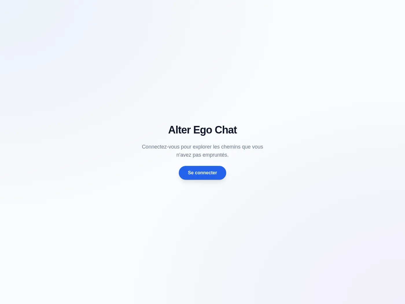 Alter Ego Chat