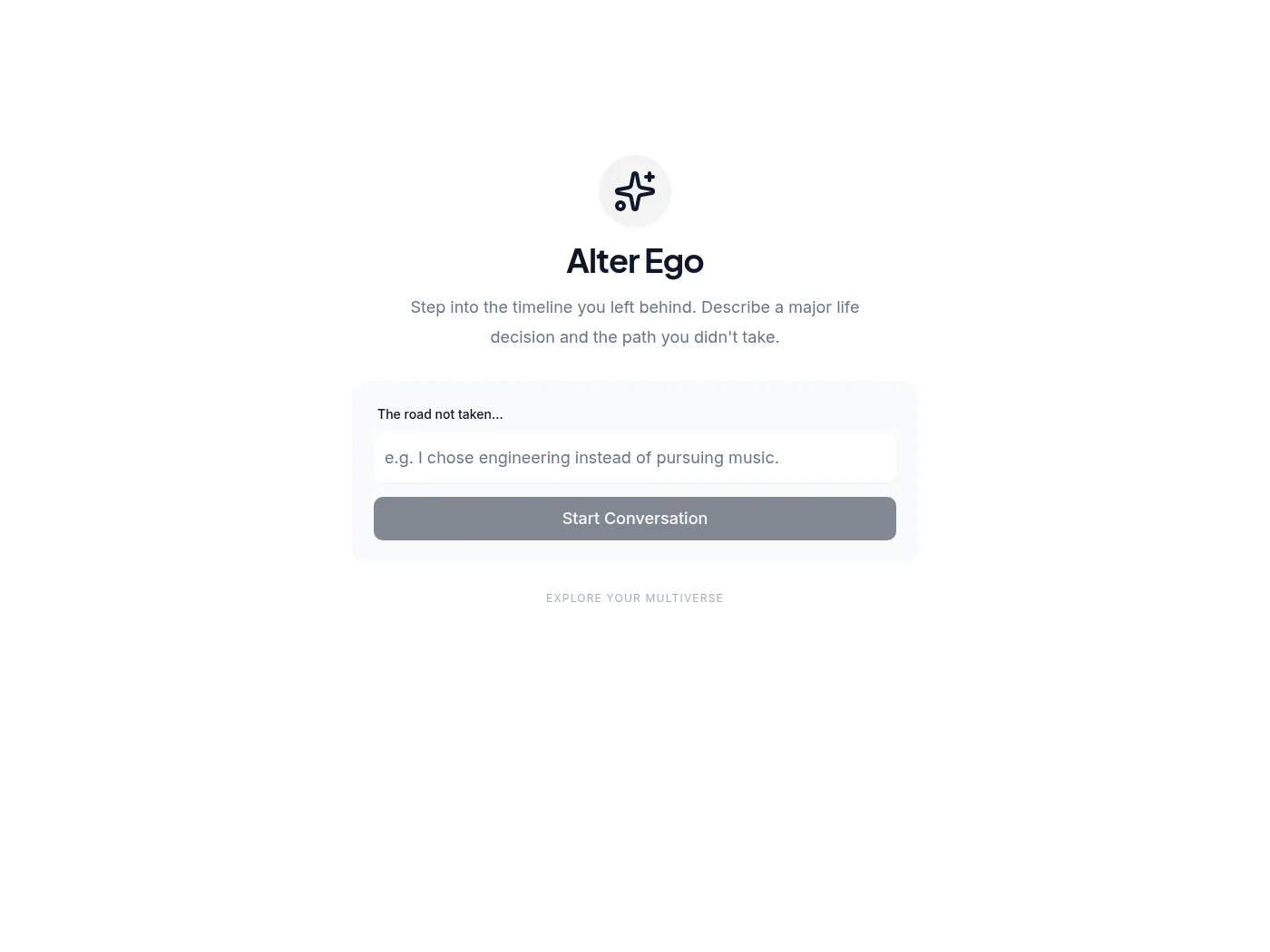 Alter Ego Chat App
