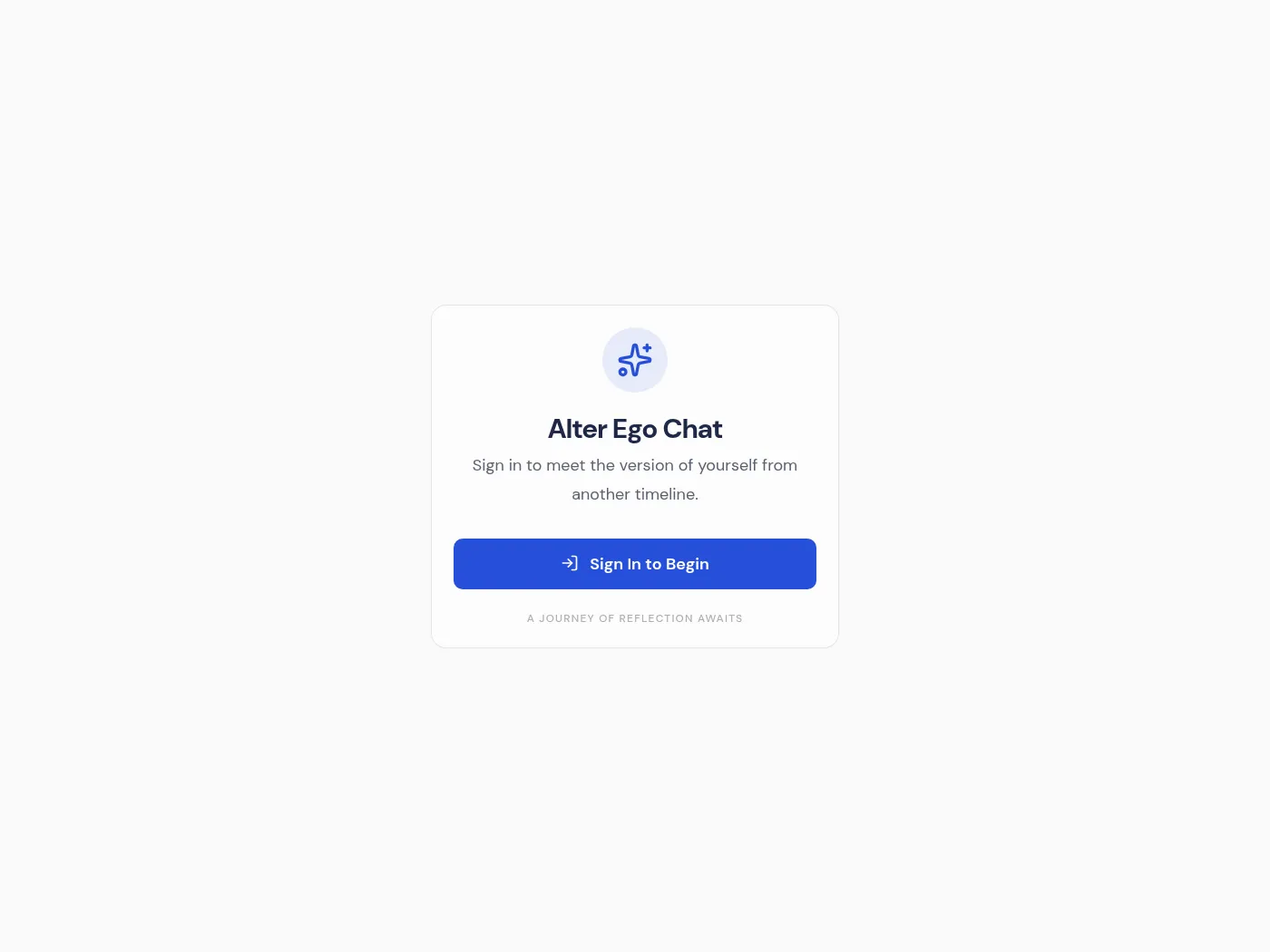 Alter Ego Chat