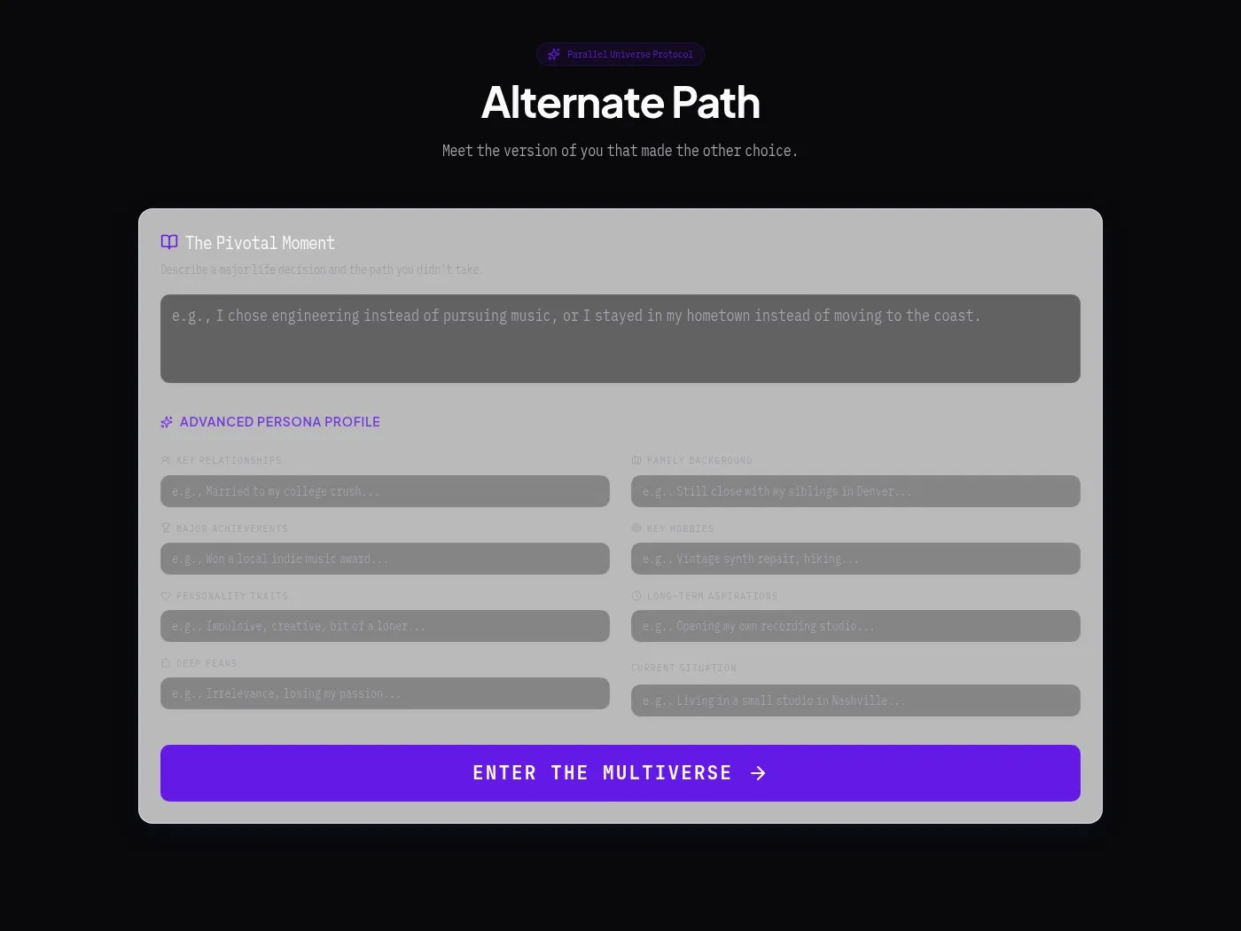 THE ALTERNATE