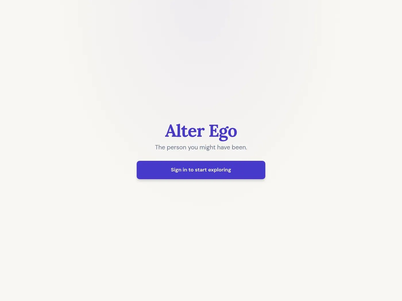 Alter Ego Chat
