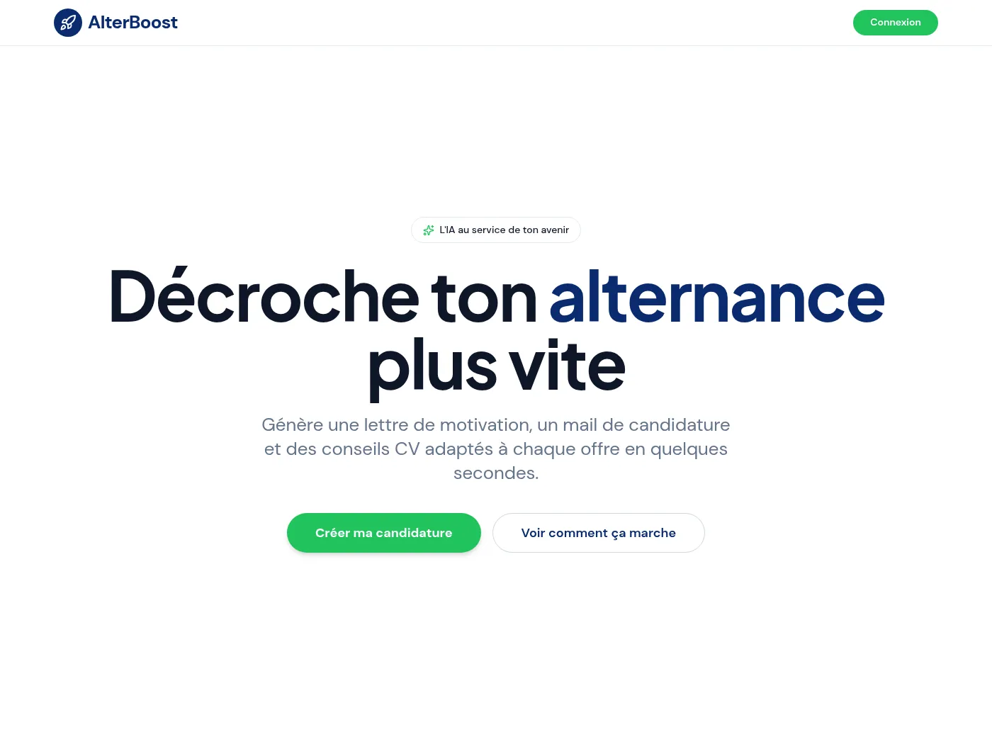 AlterBoost Candidature App