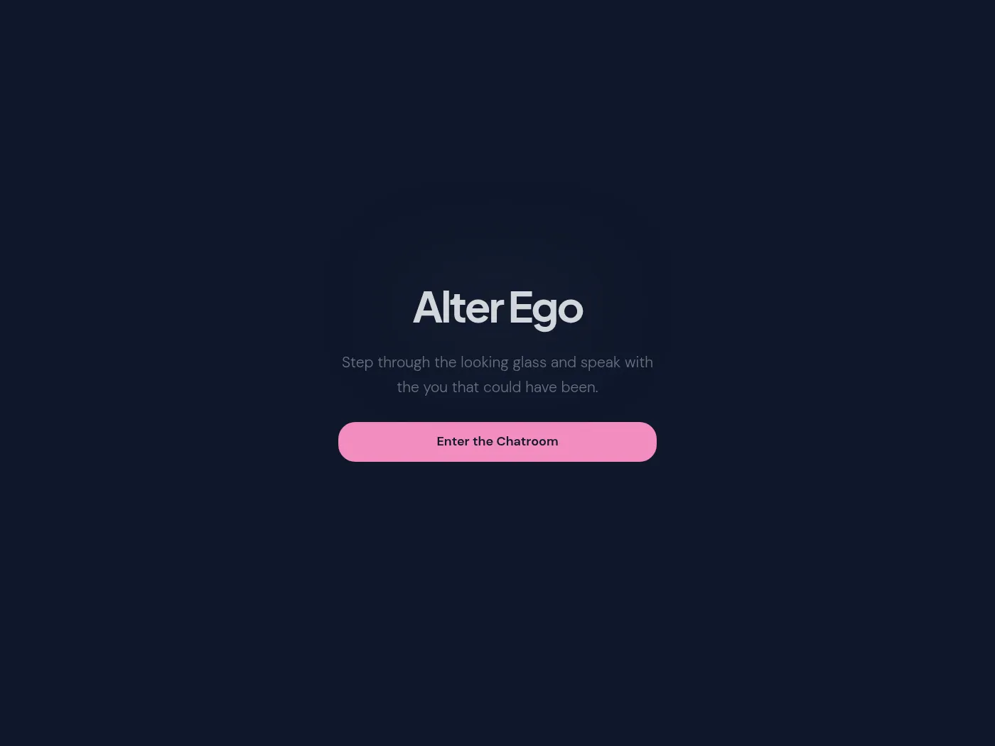 Alter Ego Chatroom