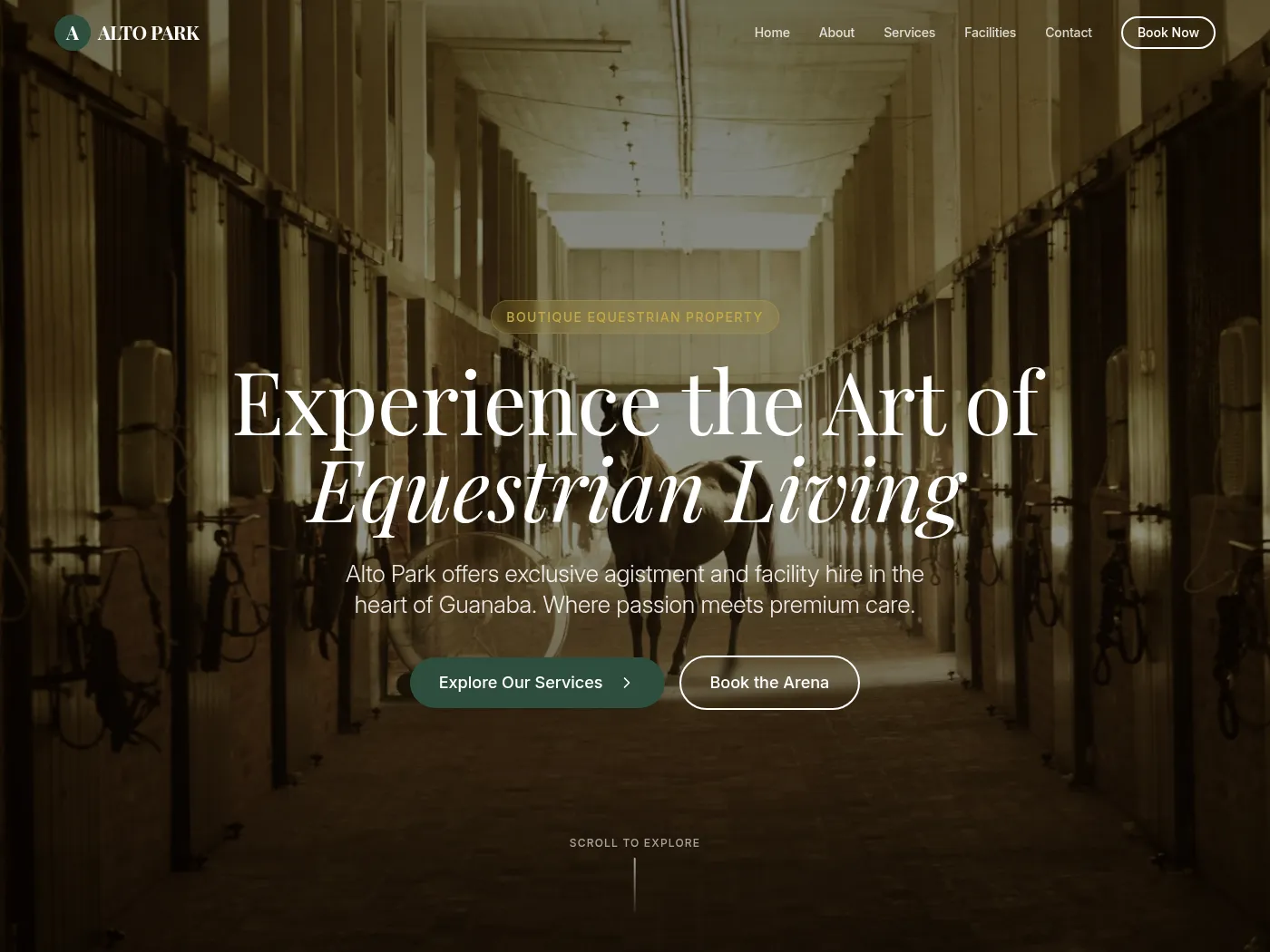 AltoPark Equestrian Redesign
