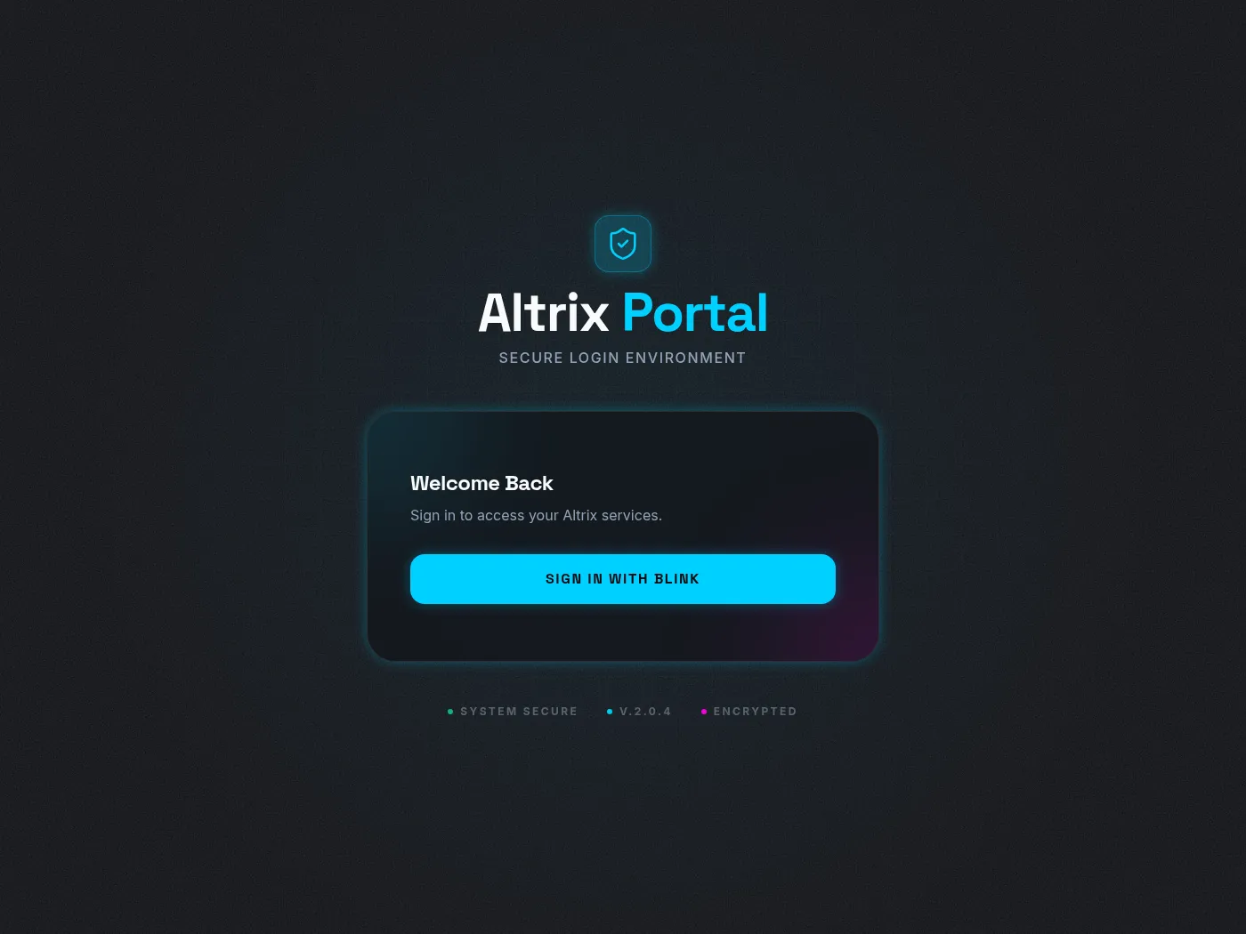 Altrix Login Portal
