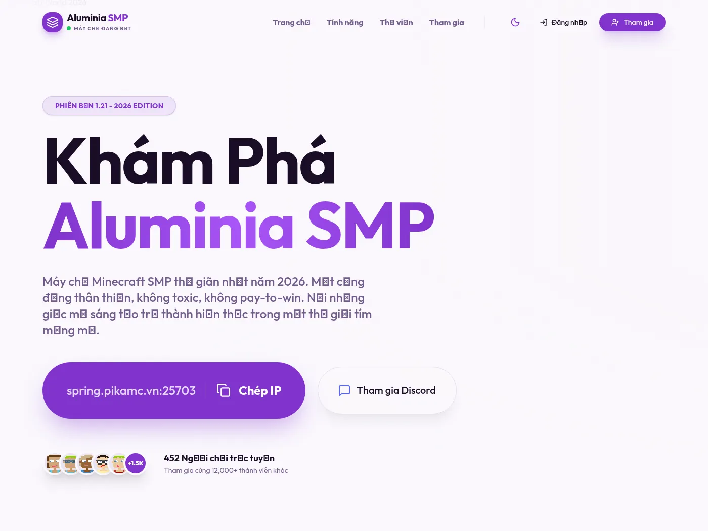 Aluminia SMP Website