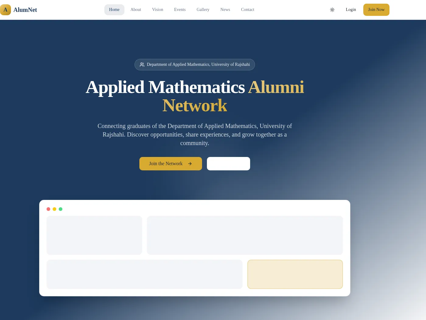 AlumNet Platform