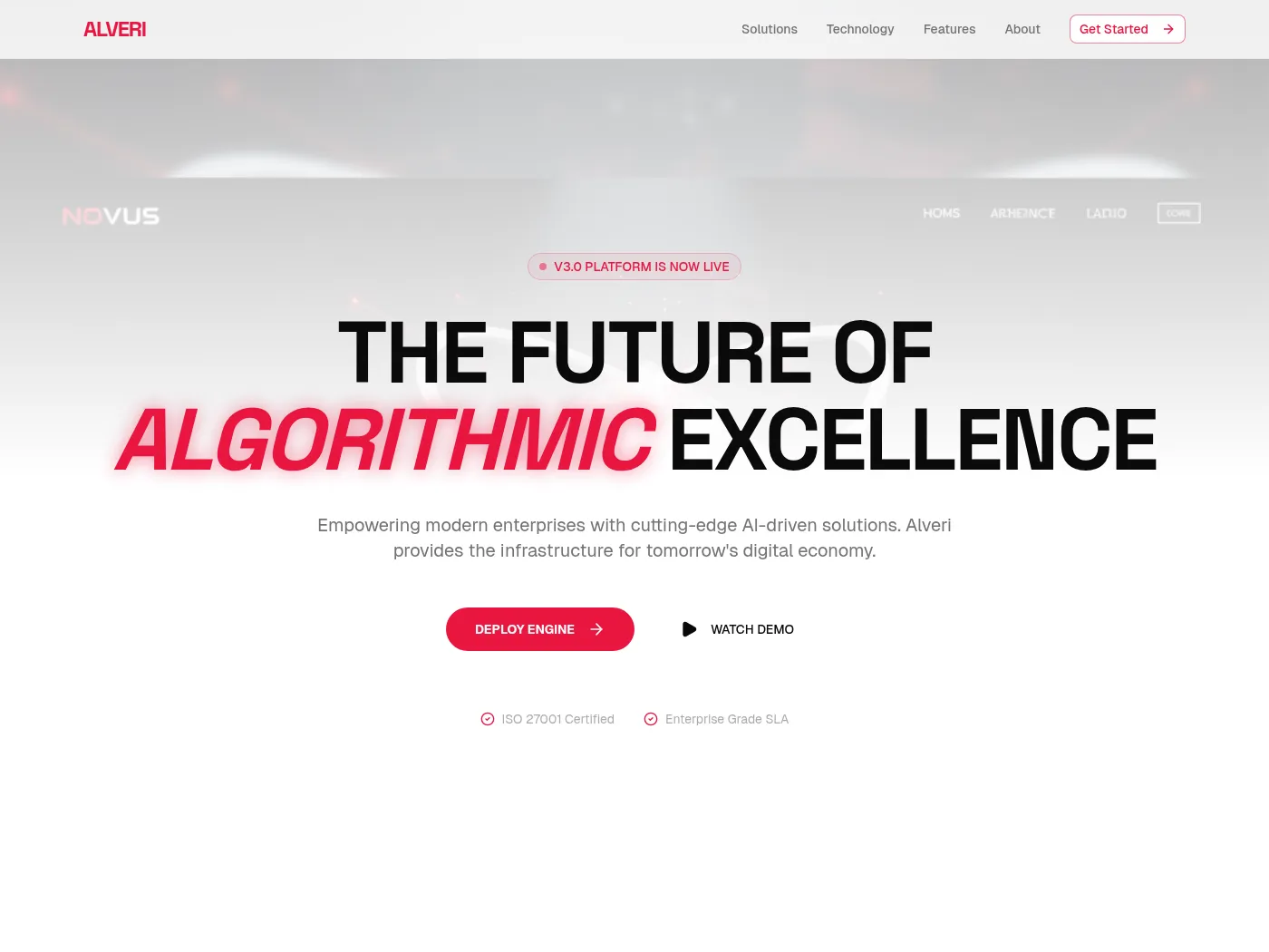 Alveri Sales Page