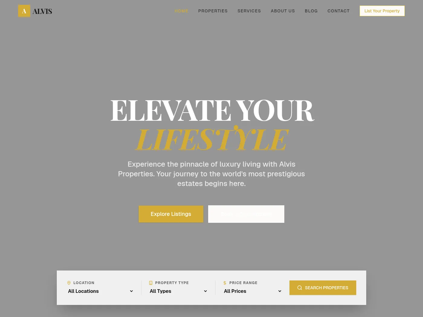 Alvis Luxury Real Estate
