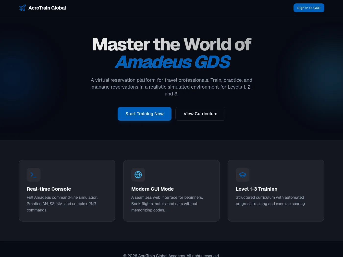 Amadeus Booking Portal