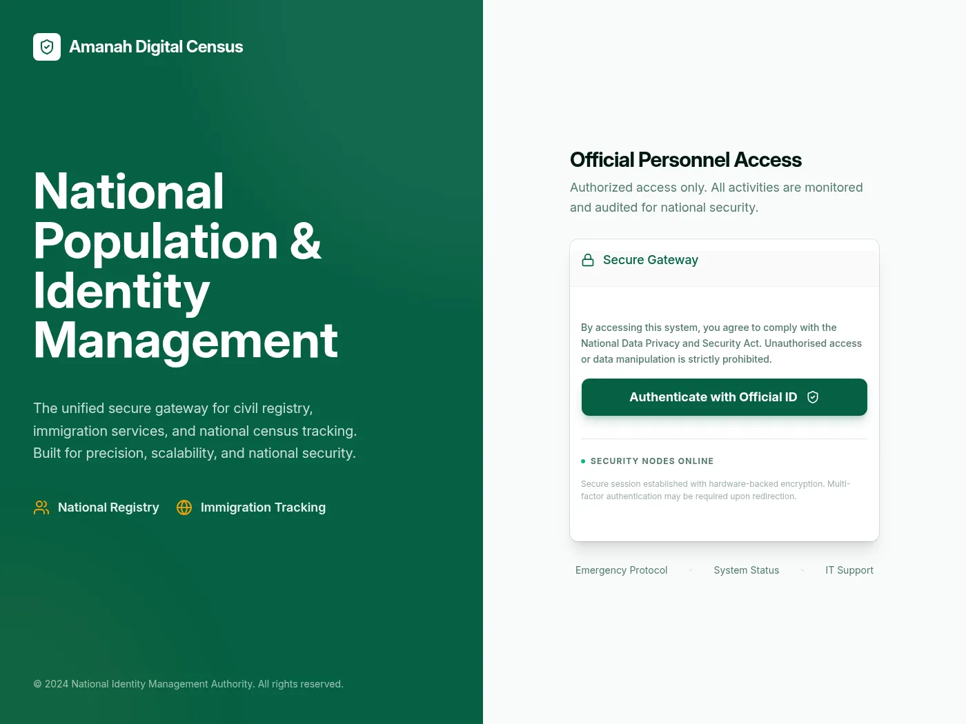 Amanah Digital Census