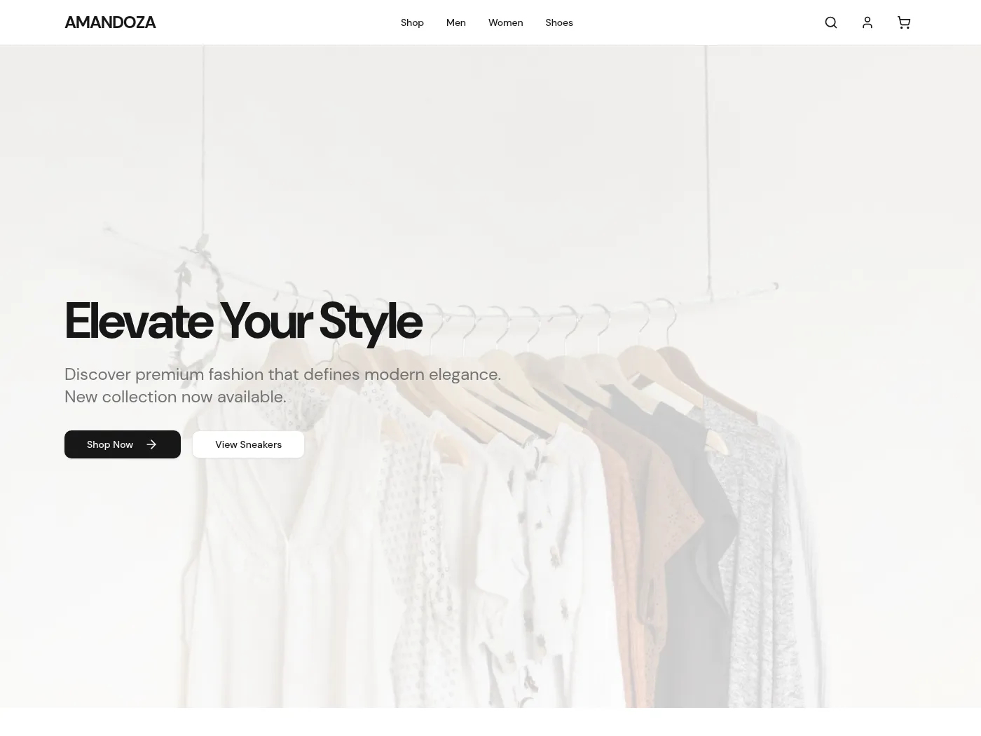 Amandoza Wear Storefront