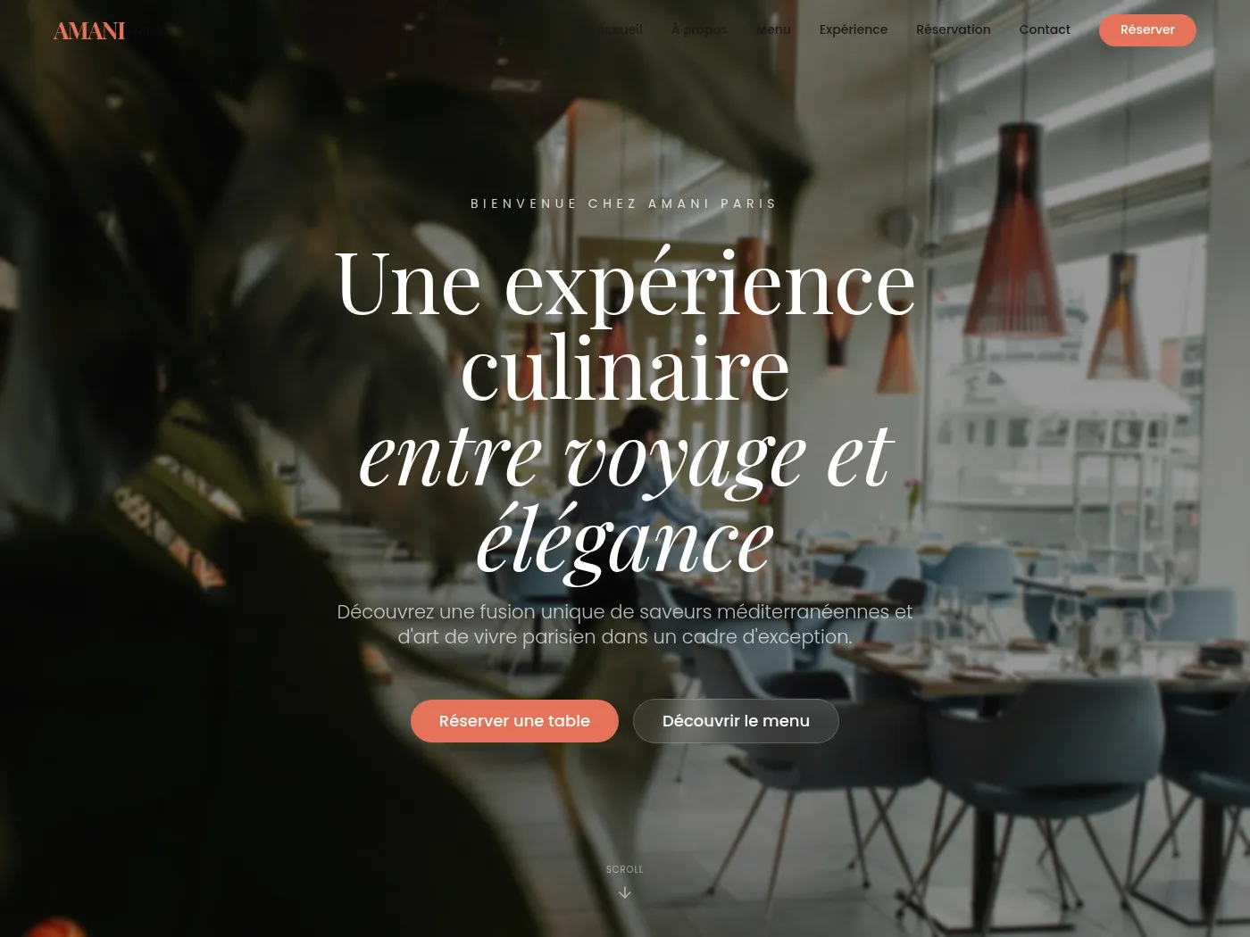 Amanie Luxe Restaurant Site