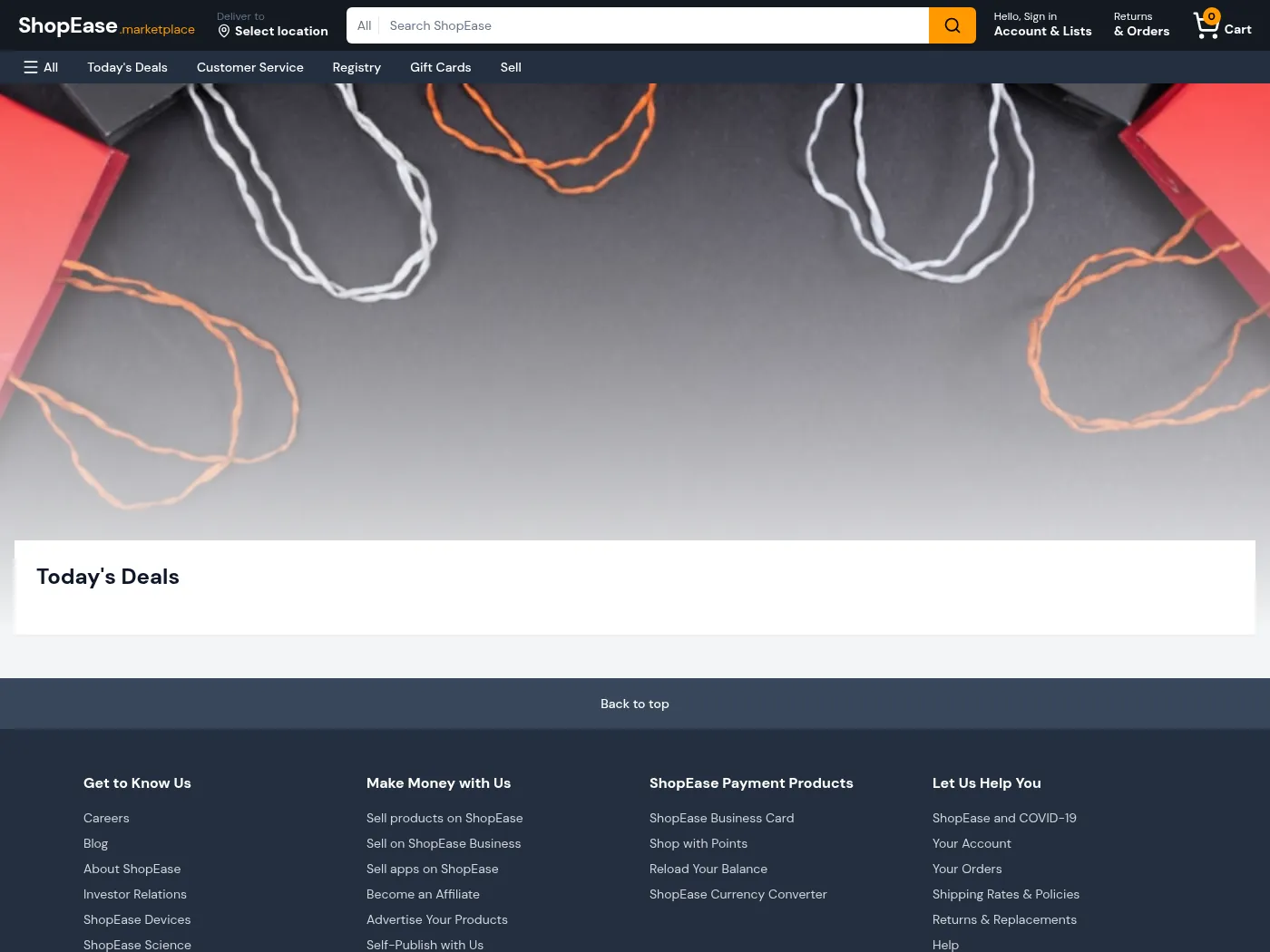 ShopEase Marketplace