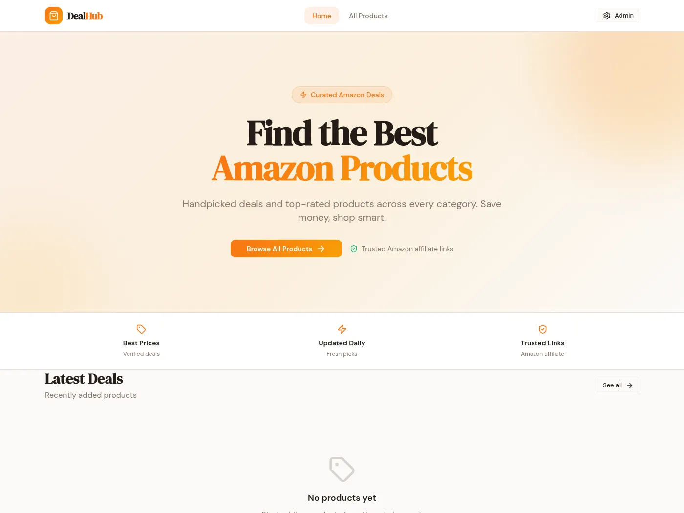 Affiliate Link Hub