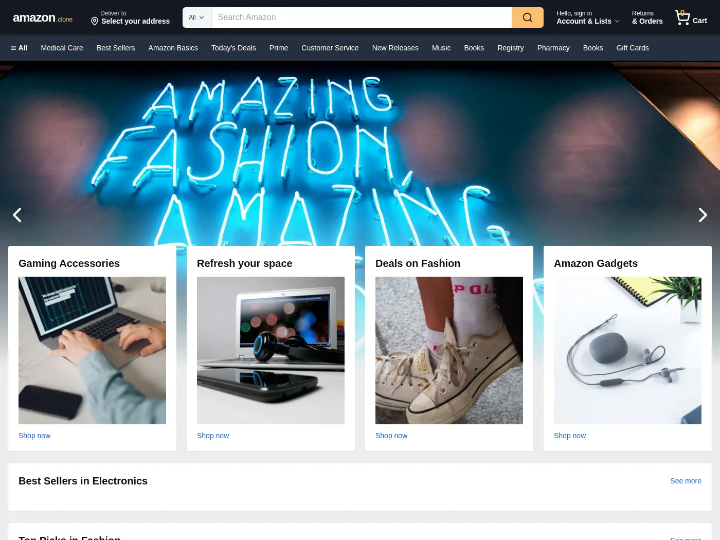 Amazon Clone