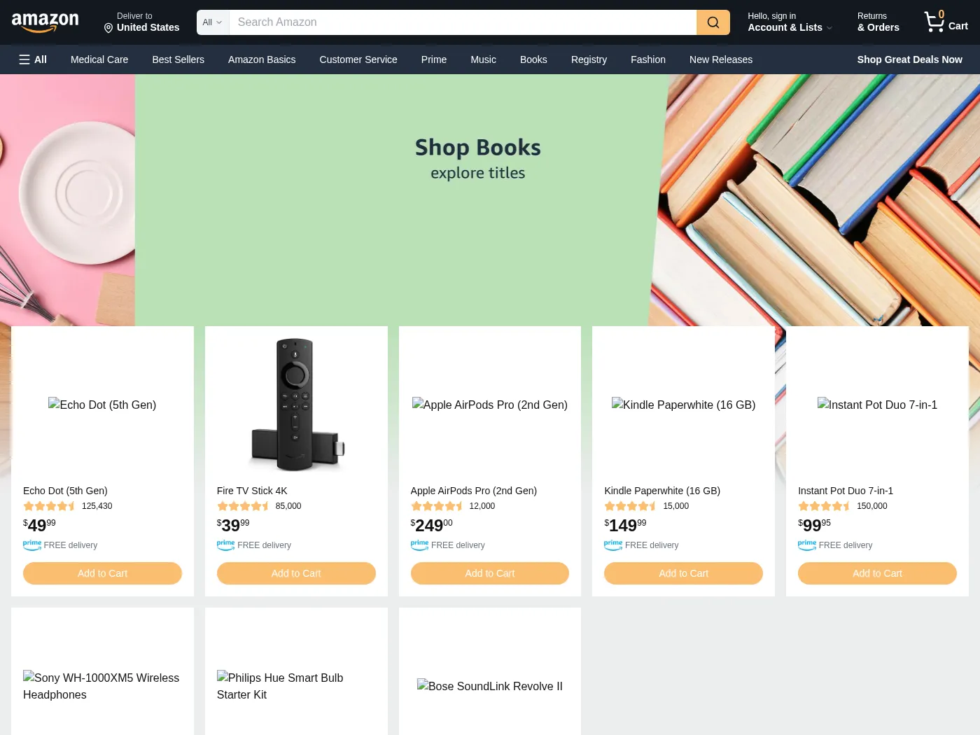 Amazon Clone