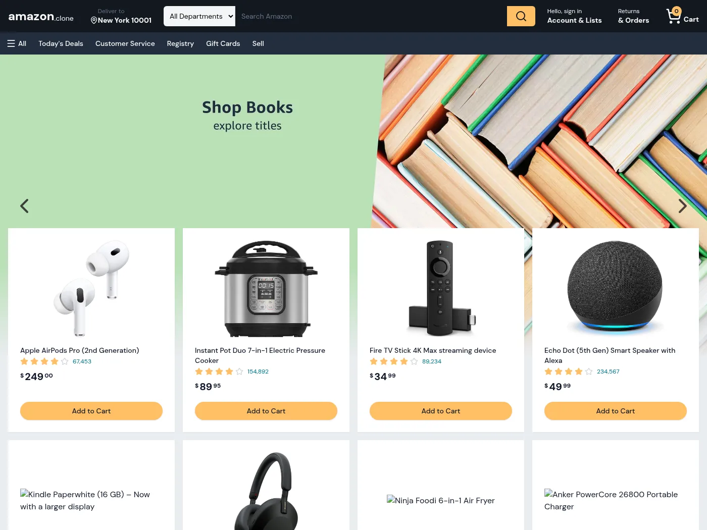 Amazon Clone