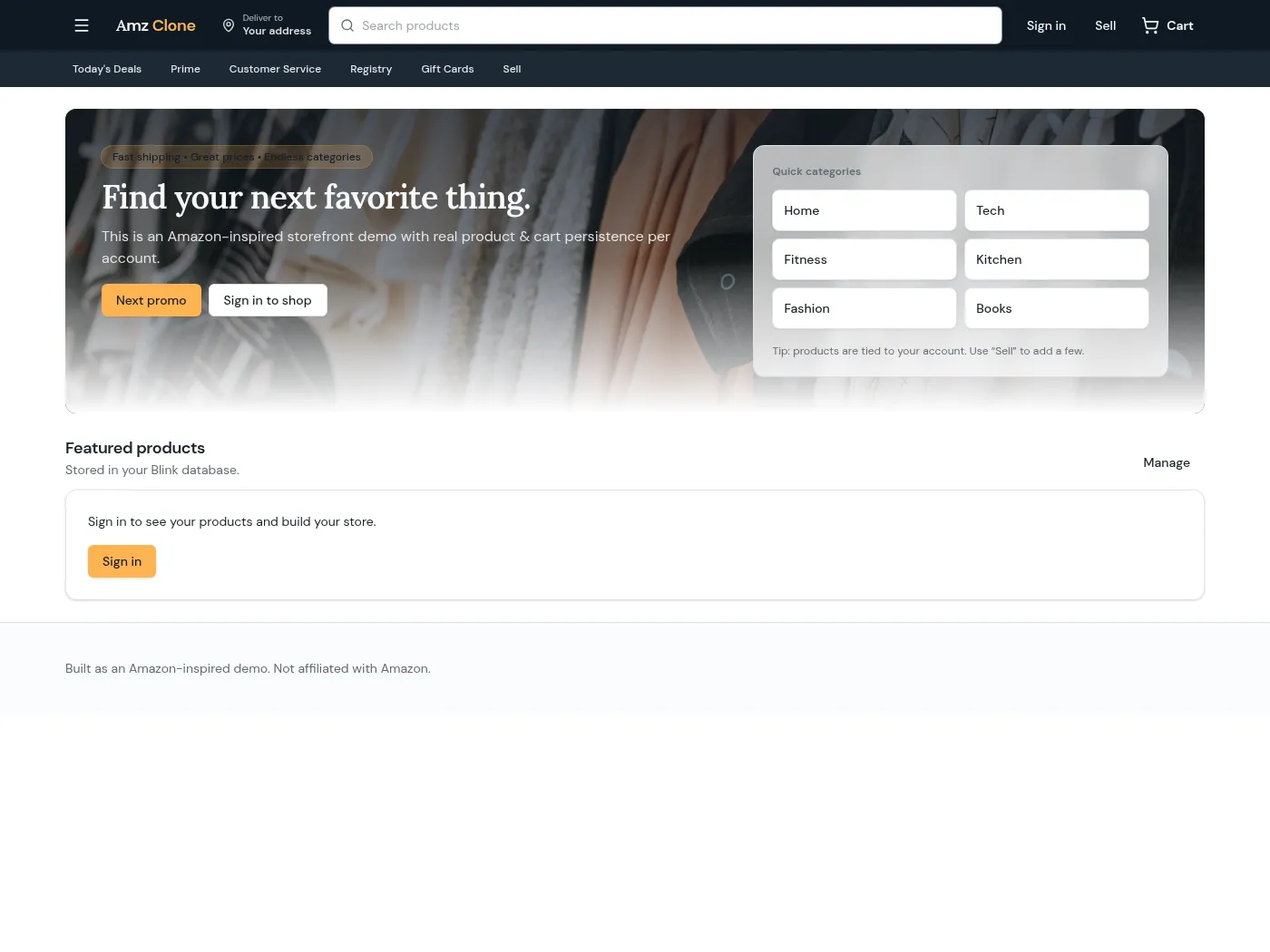 Amazon Clone