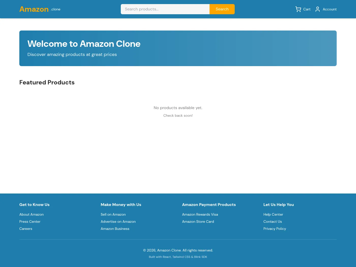 Amazon Clone