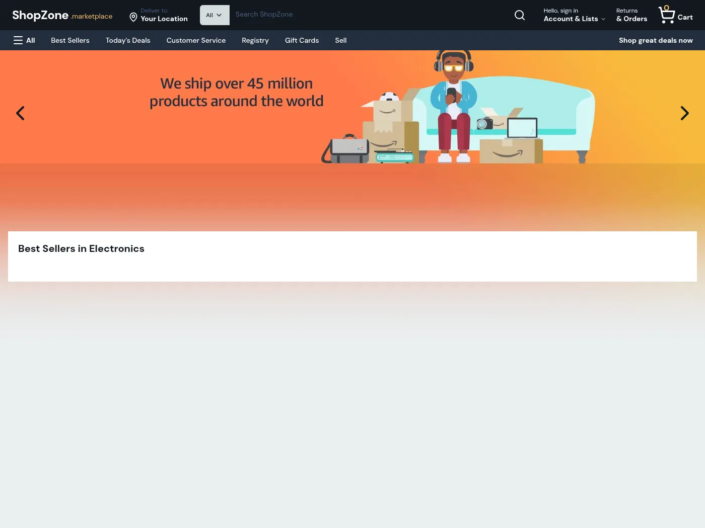 ShopZone Marketplace