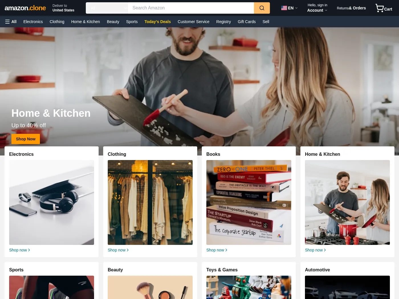 Amazon Clone