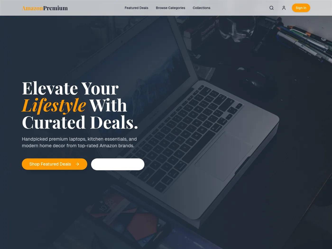 Amazon Associate Deals Page