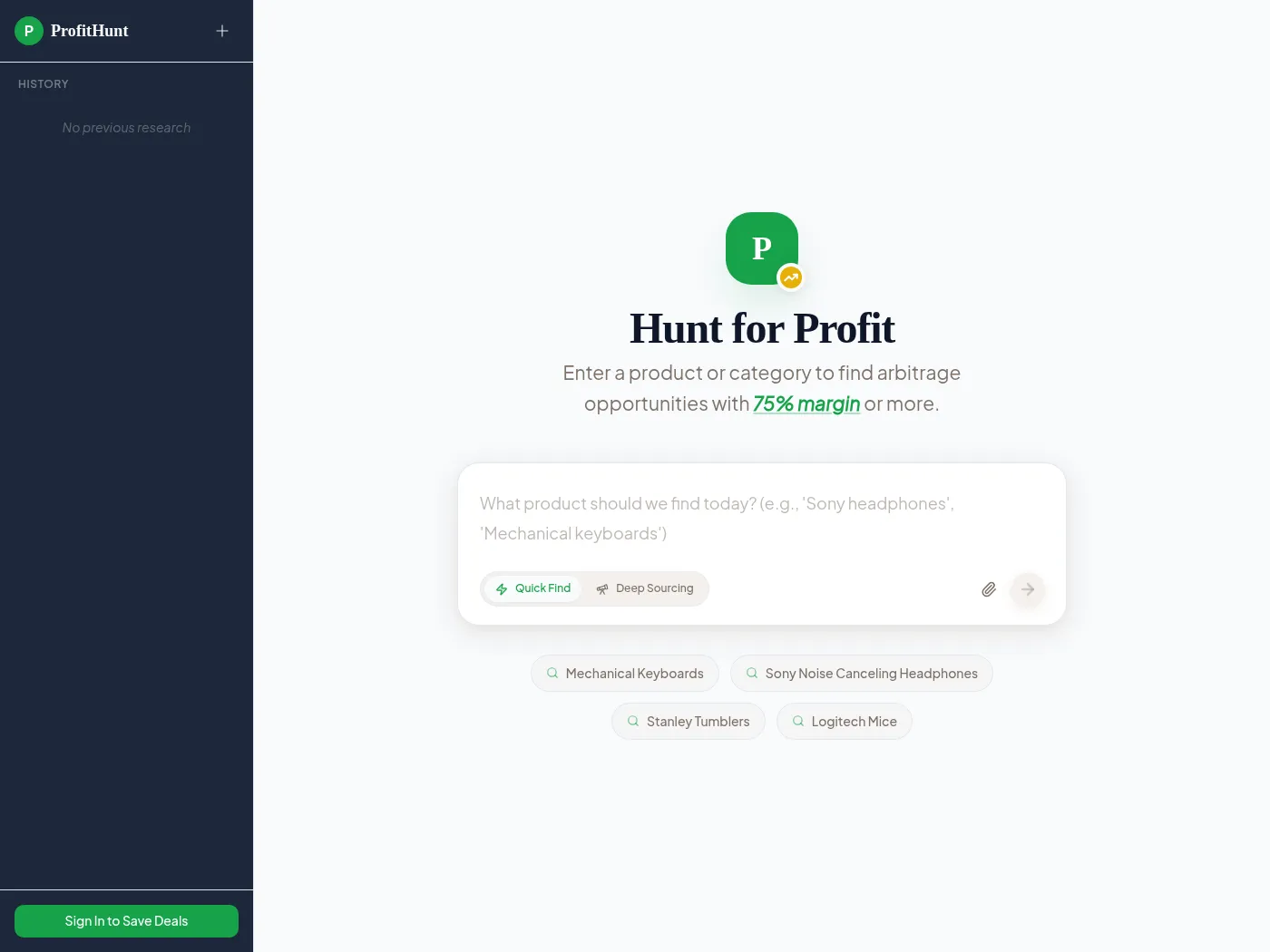 ProfitHunt Amazon Finder