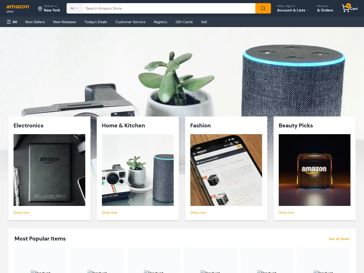 Amazon Store Framework
