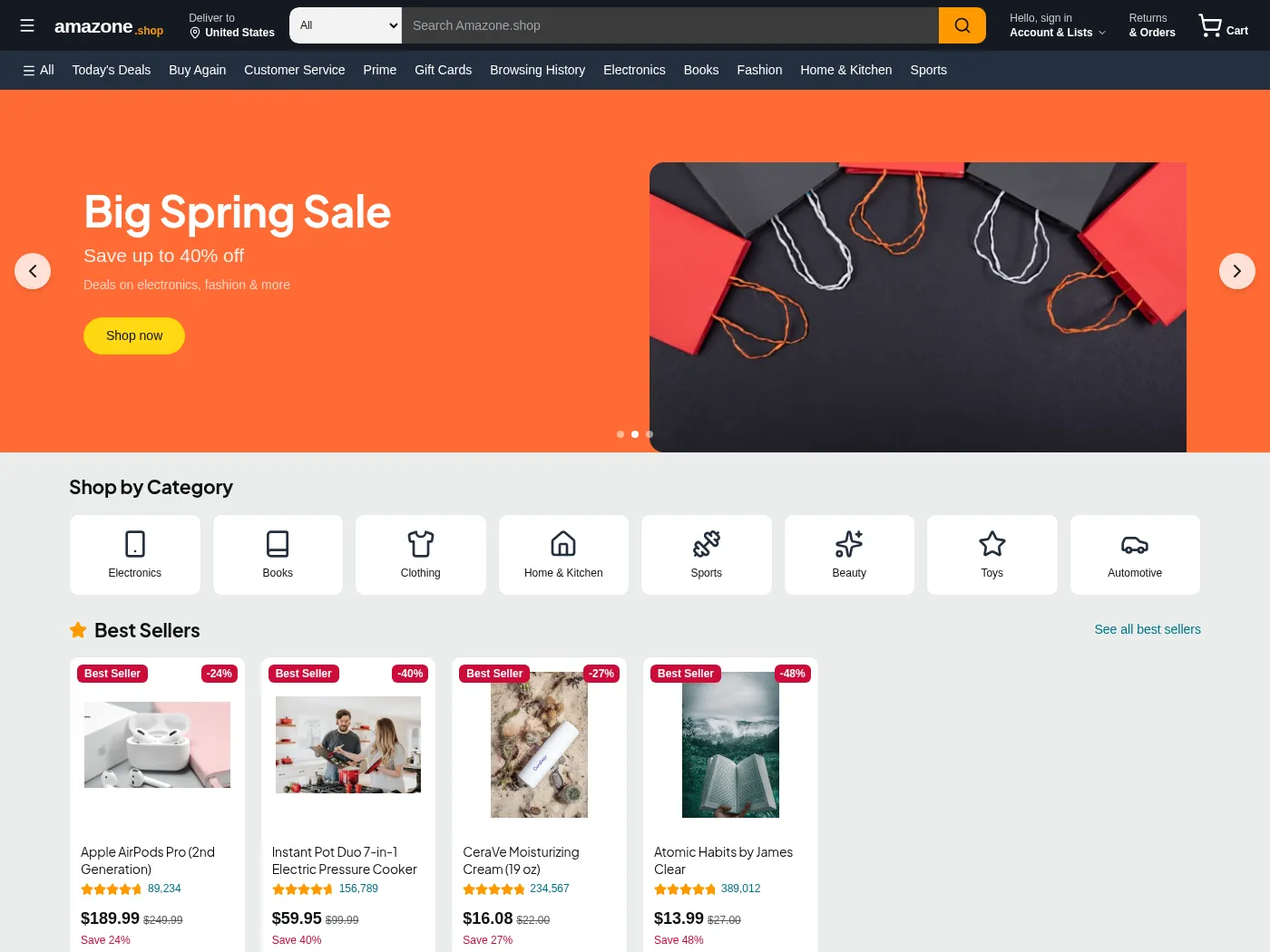 Amazone Shop