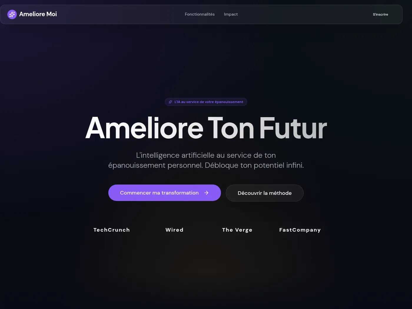 Ameliore Moi Platform