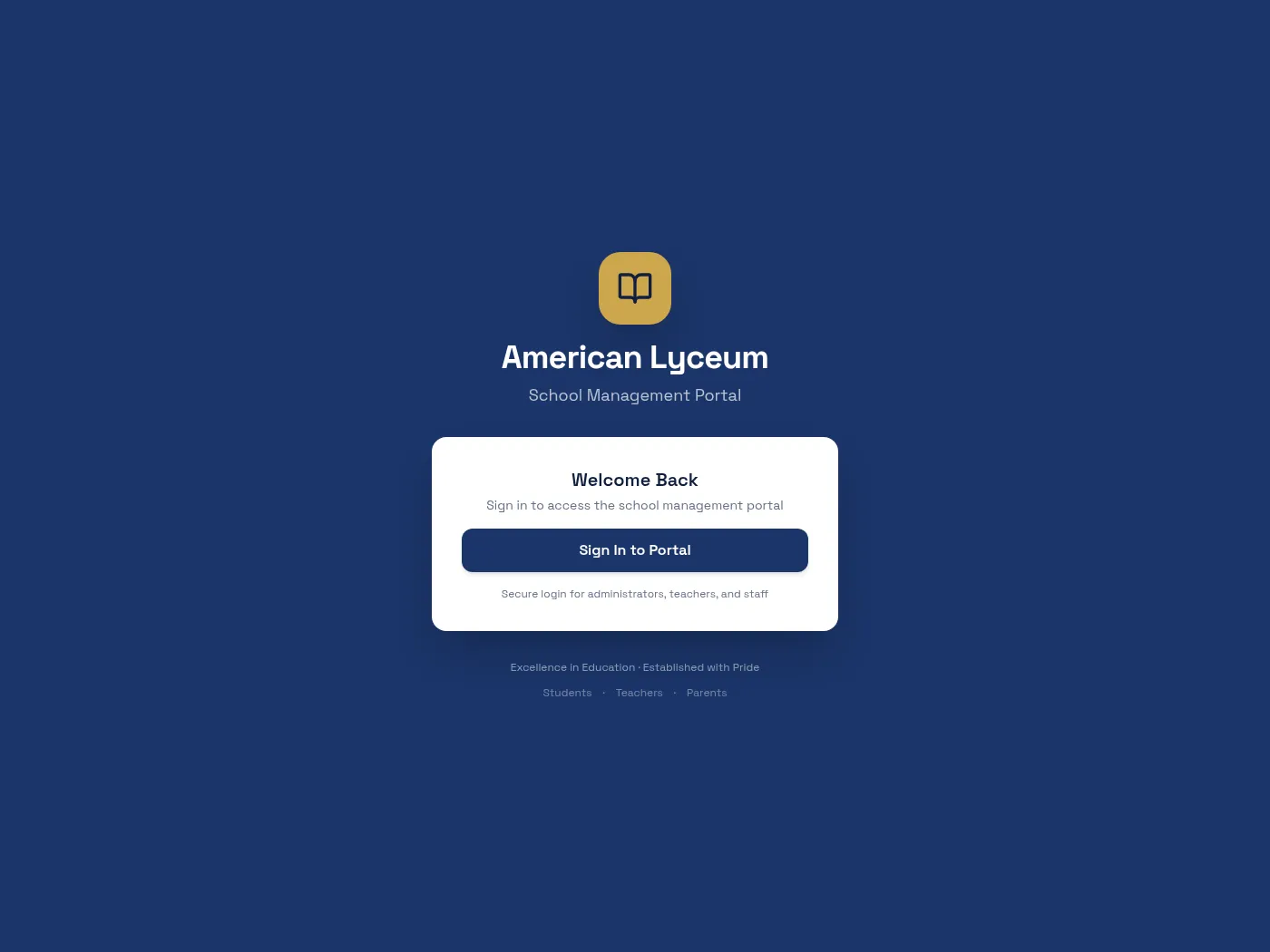 American Lyceum Portal