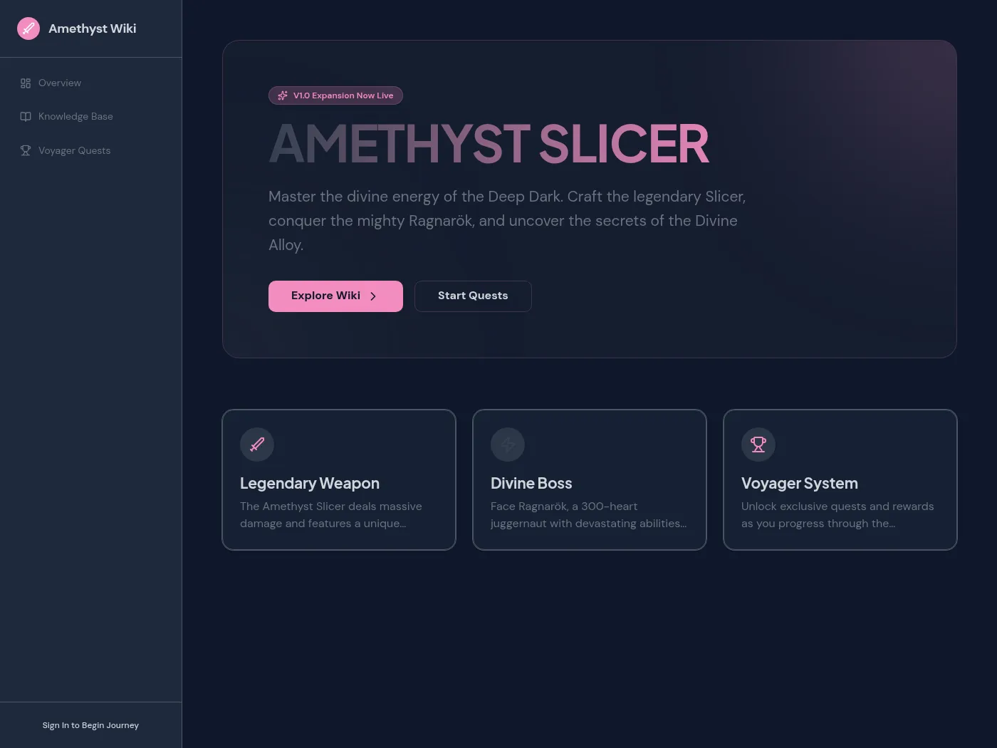 Amethyst Slicer Expansion