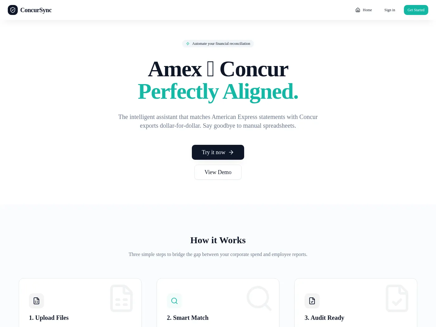 ConcurSync Assistant