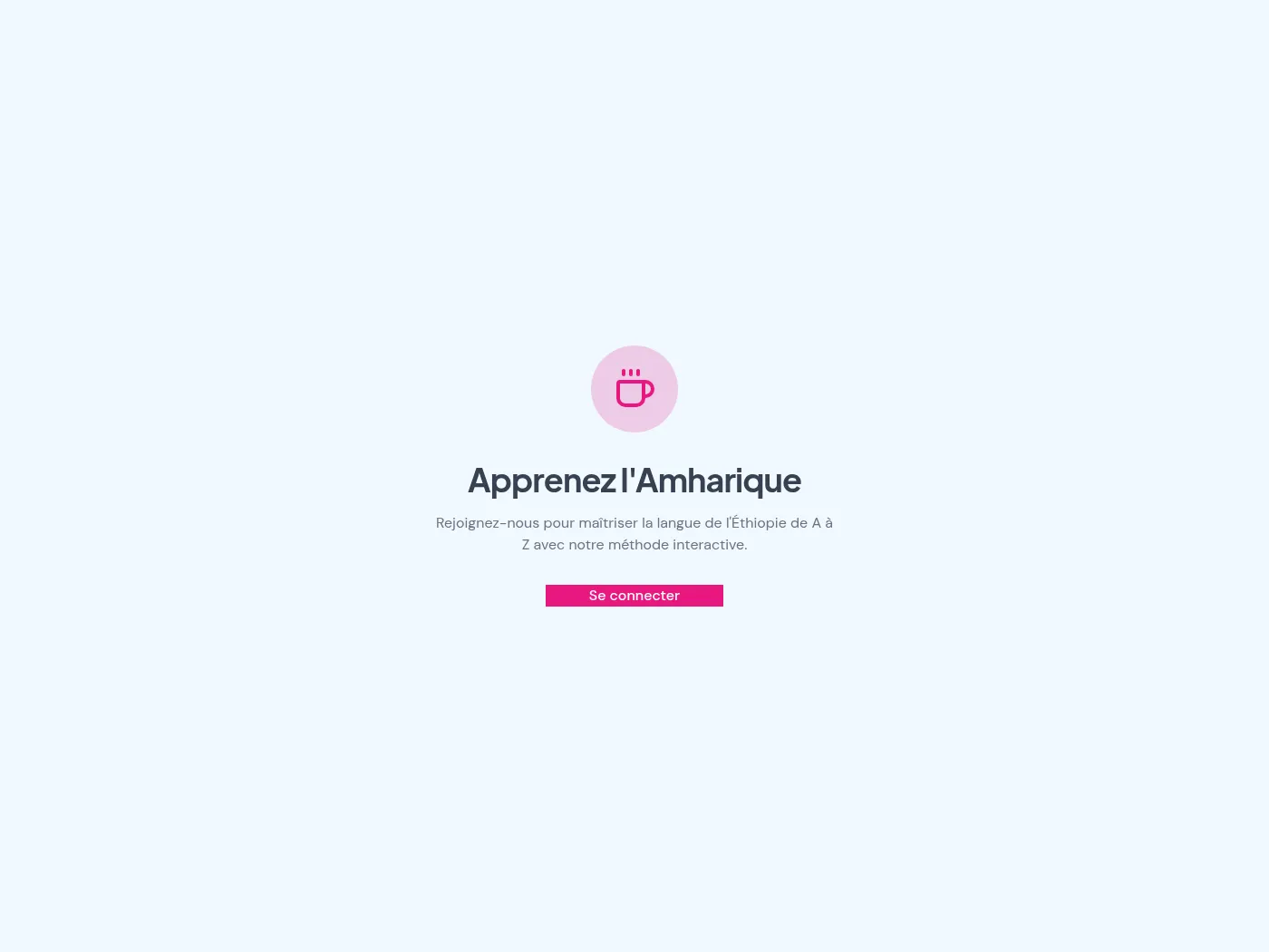 Learn Amharic Online