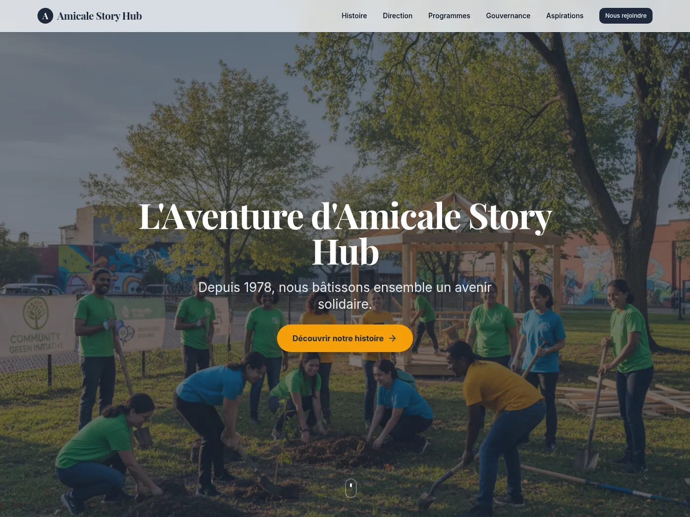 Amicale Story Hub
