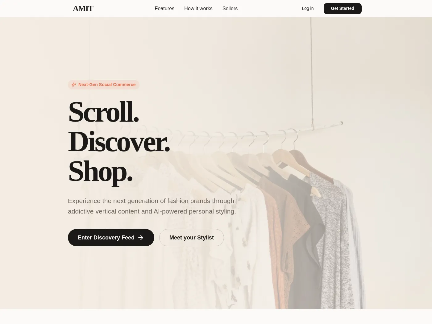 Amit Fashion Social Commerce