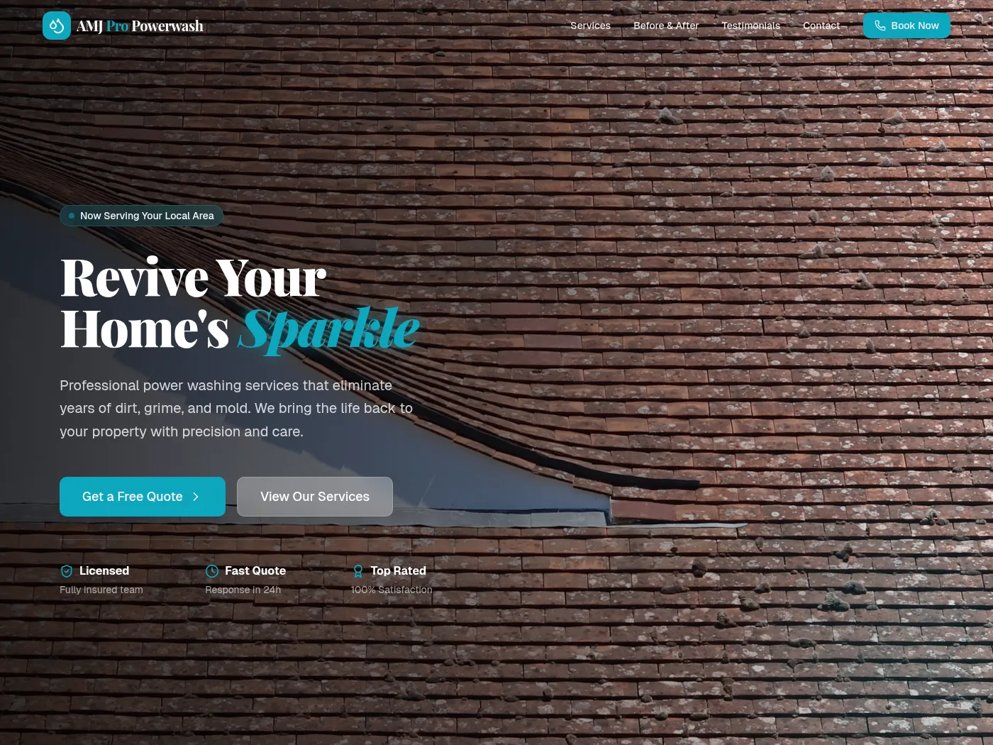AMJ Powerwash Site