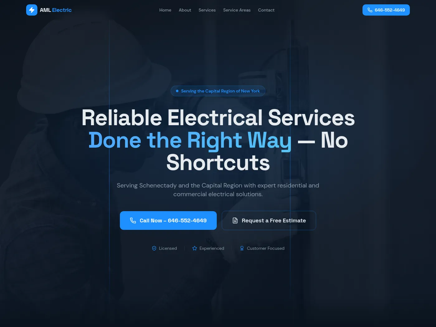 AML Electric Web Onepager