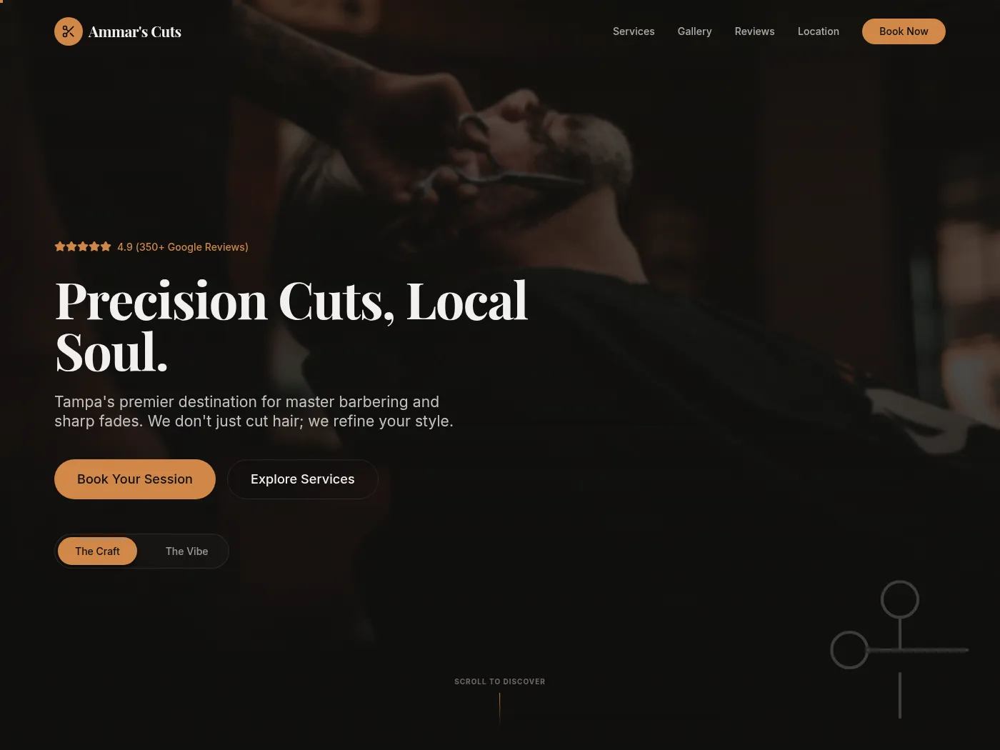 Ammar’s Cuts Vibe Site