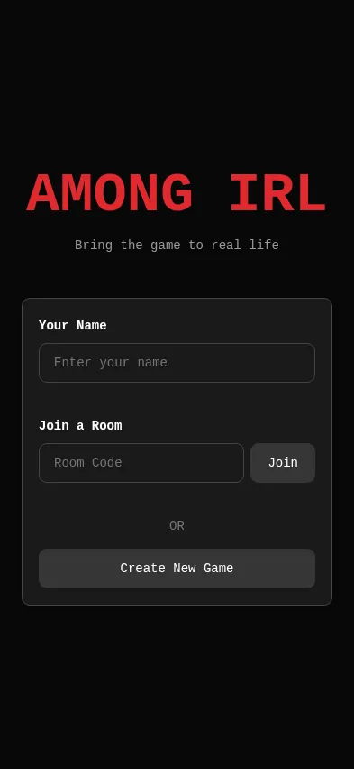 Among IRL Game Helper