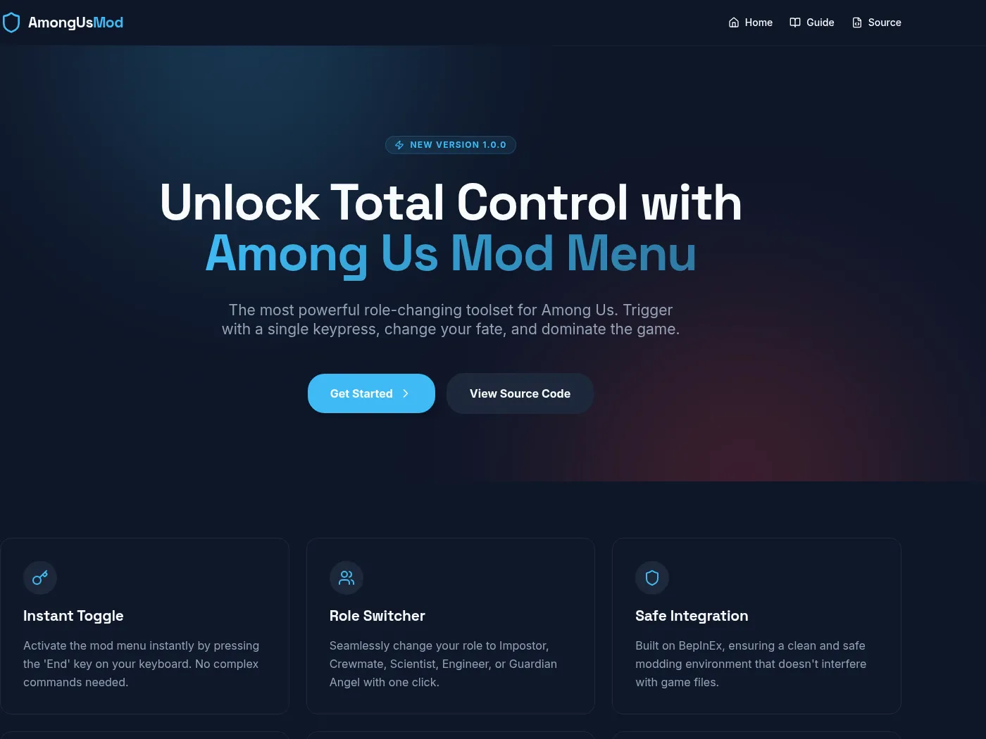 Among Us Role Mod Menu