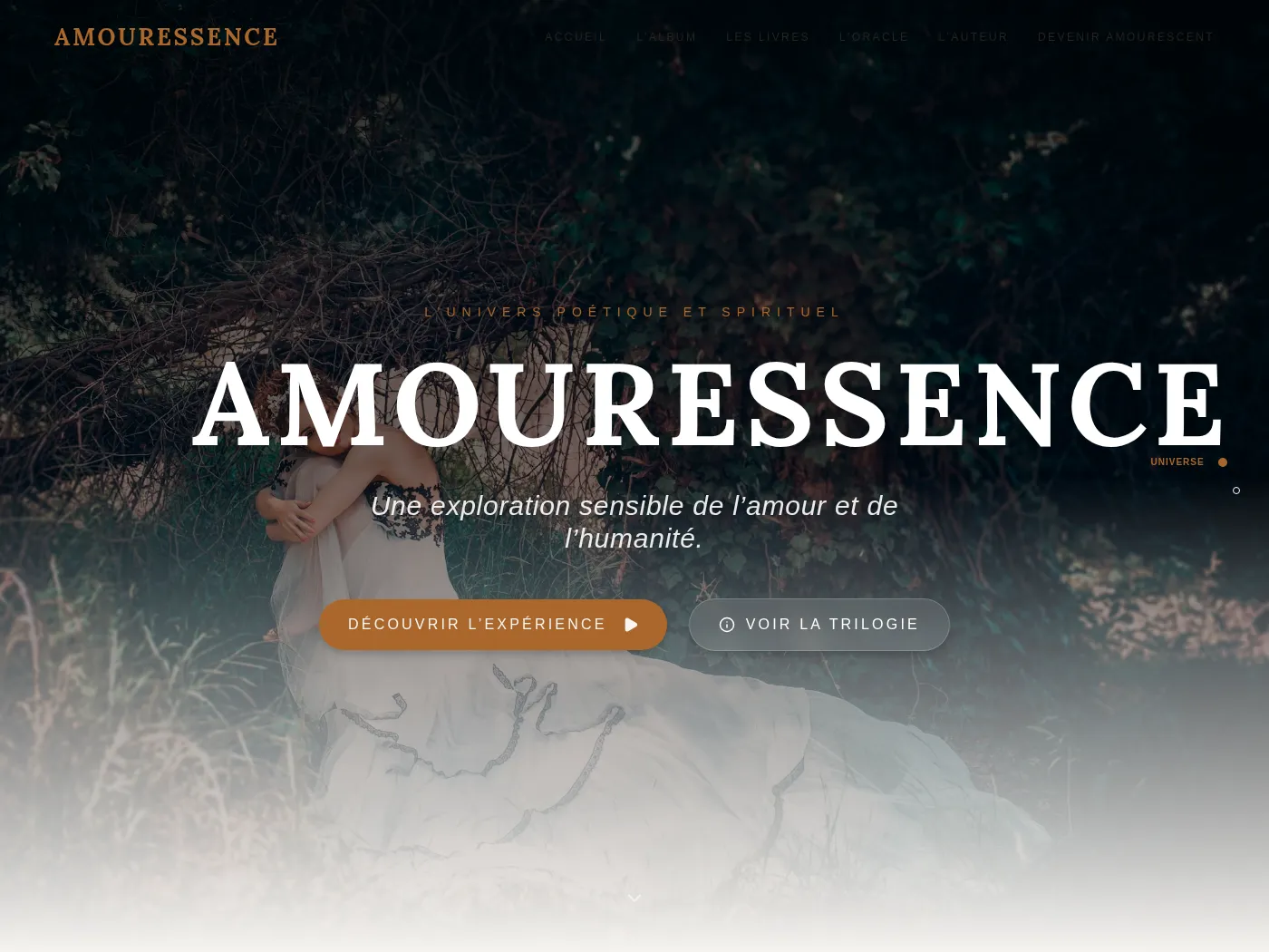 Amouressence Site Revamp