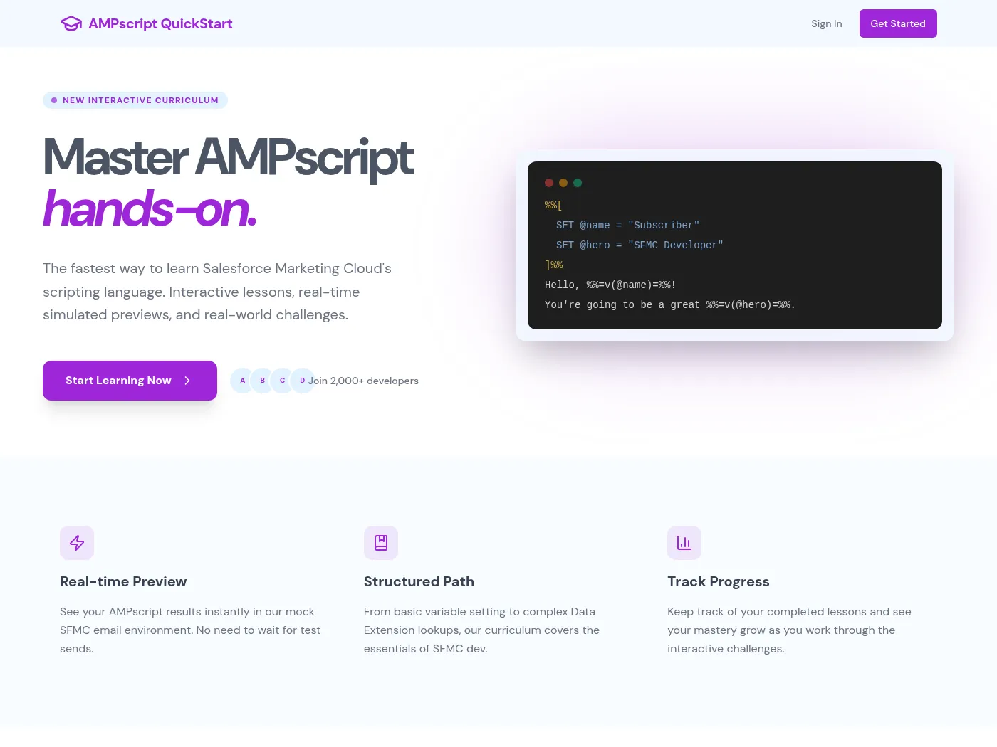 AMPscript QuickStart