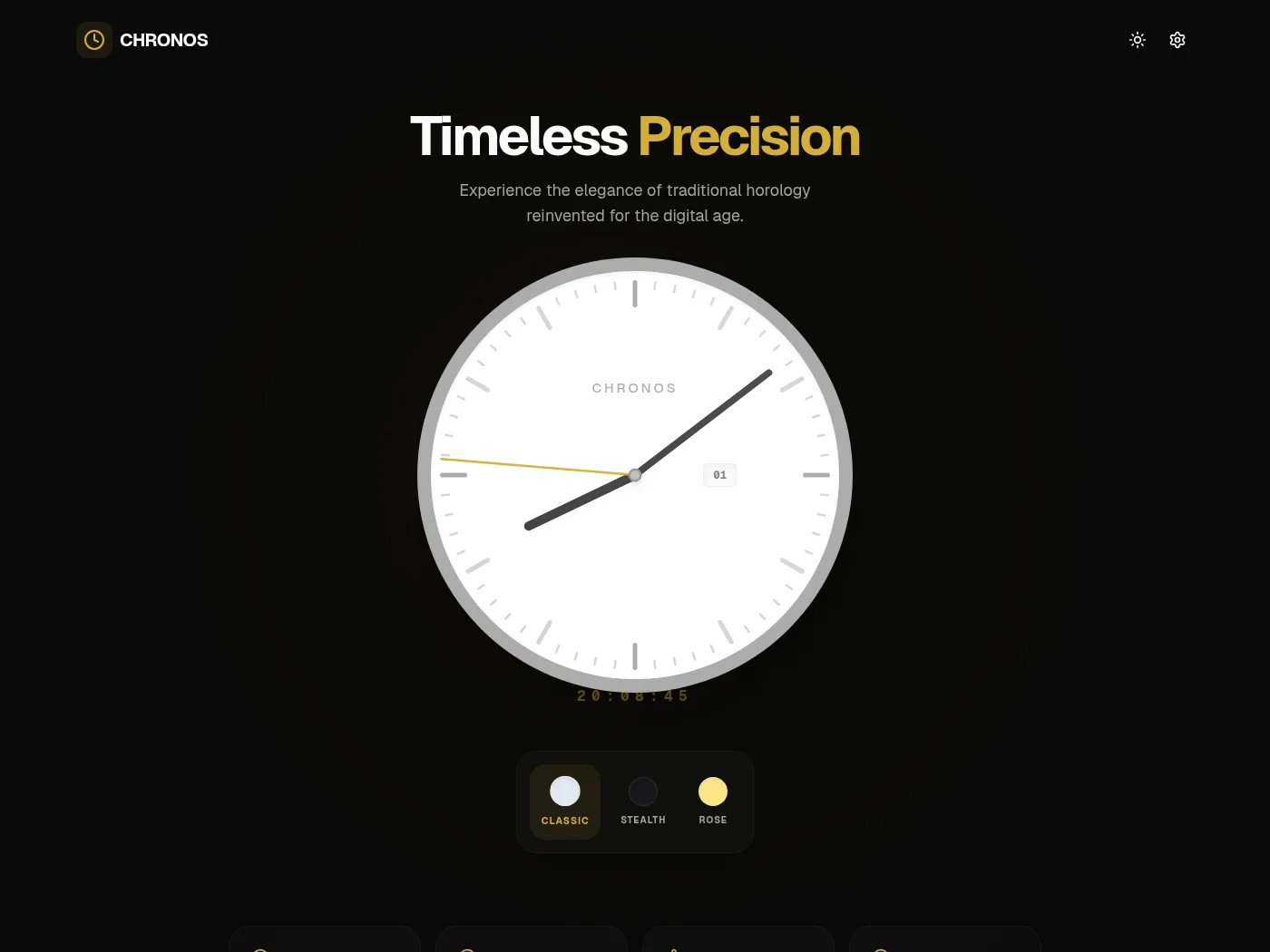 Analog Watch App