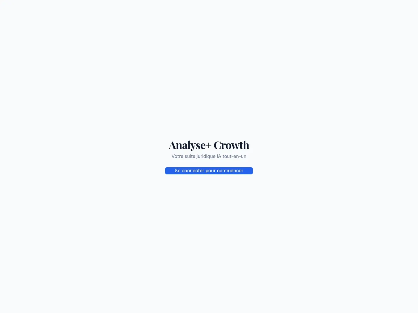 Analyse+ Legal AI Suite