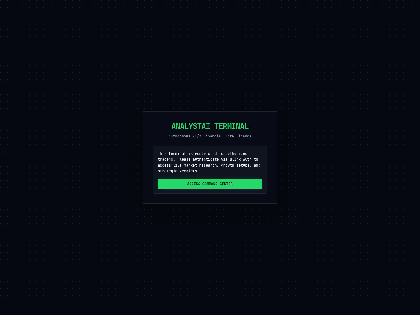 Wall Street Analyst AI