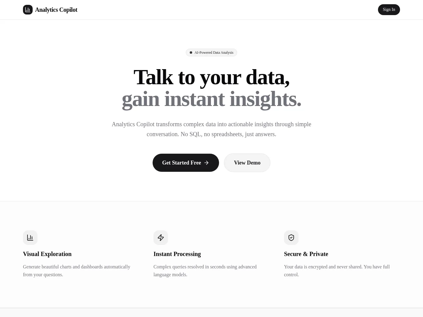 Analytics Copilot